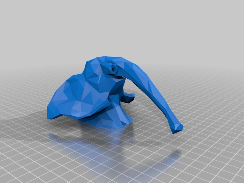 Free 3D file Low-poly Animal Trophies・3D print object to download・Cults