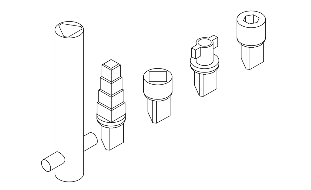 Free 3D file 9mm Triangular Key and modules・3D printer design to ...