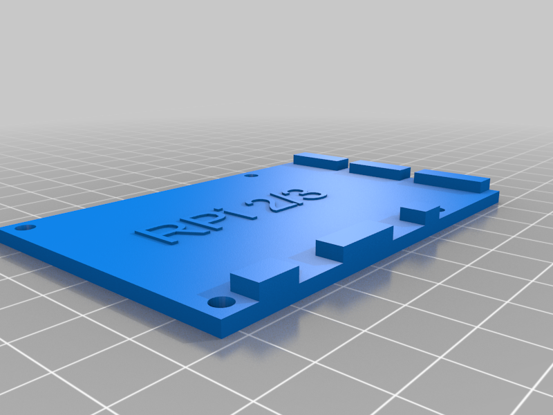 Free 3D file Raspberry Pi 2/3 Layout Tool・3D print object to download・Cults