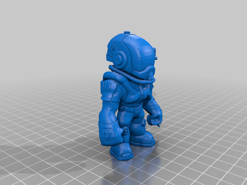 Free STL file Doom Engineer | Mini-figure 👾・3D print design to download ...