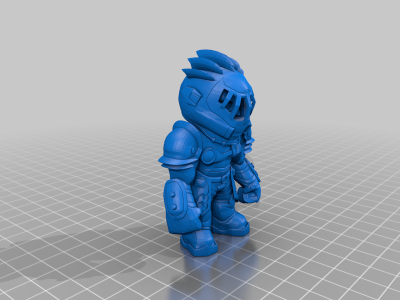 Free STL file Sentinel Gladiator | Mini-figure 👾・3D printer design to ...