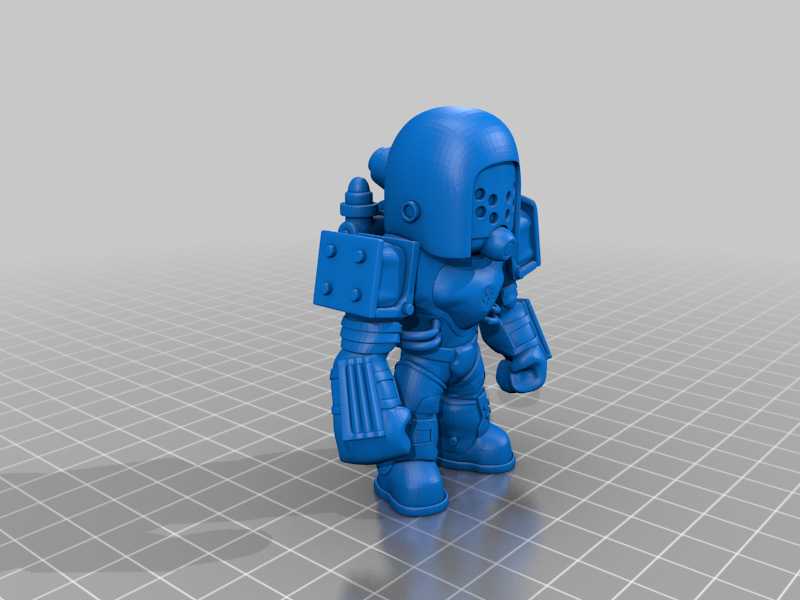 Free 3D file Uber Soldat (1946) | Mini-figure 🎨・3D print design to ...