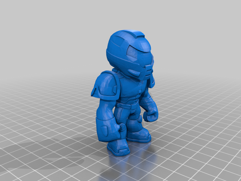 Free STL file Doom (Quake 3 Arena) | Mini-figure 👾・3D printing idea to ...