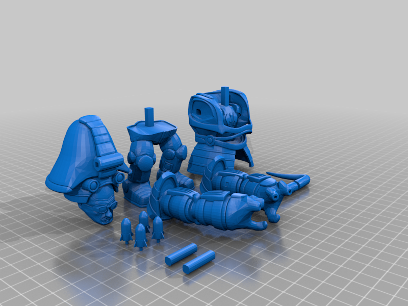Free STL file Mecha-Zilla | Collectible 👾・Design to download and 3D ...