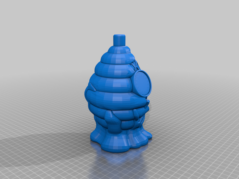 Free STL file Queen Bee Plasmid (Insect Swarm)・3D printer design to ...