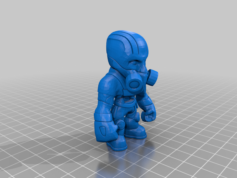 Free 3D file Liberator | Mini-figure・3D printing template to download・Cults