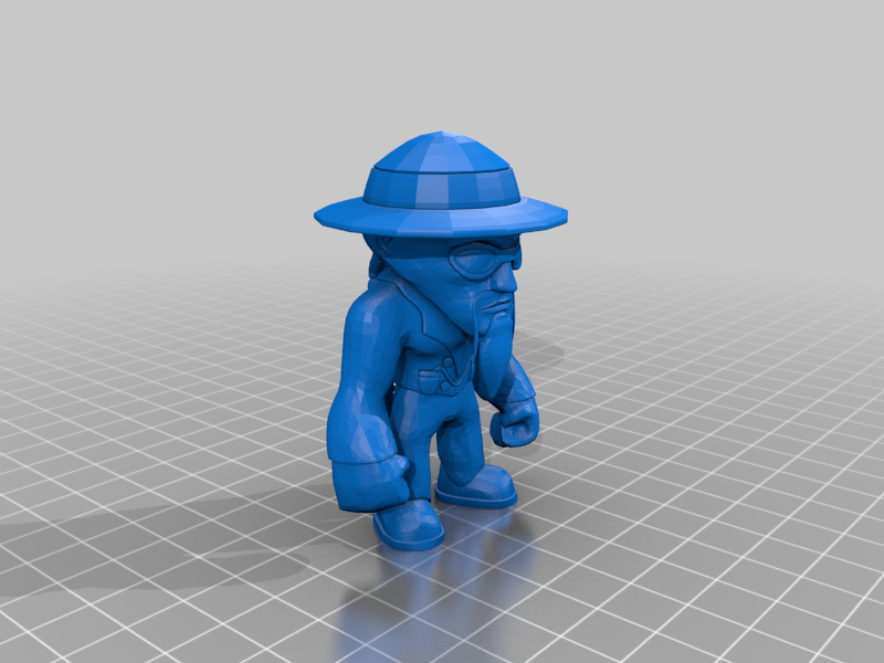 Free 3D file Tong Hitman | Mini-figure・Design to download and 3D print ...
