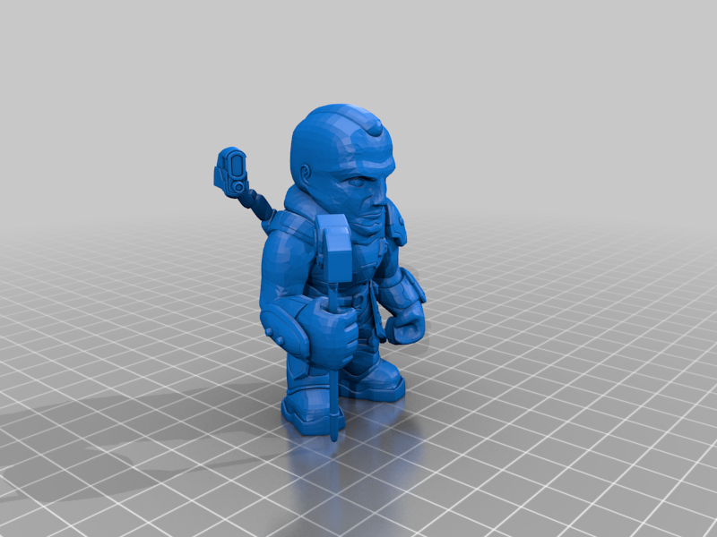 Free STL file Valen | Mini-figure 👾・3D printable model to download・Cults