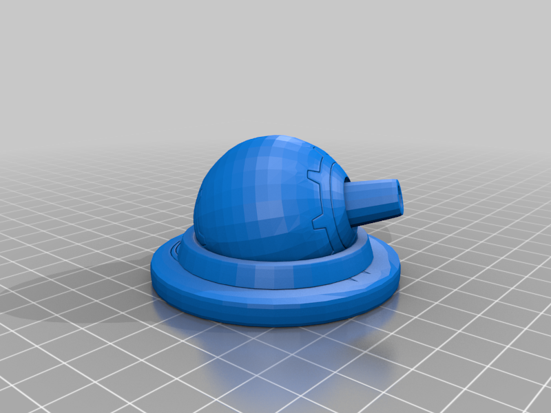 Free STL file Strogg Turret | Mini-figure 🐉・3D print model to download ...