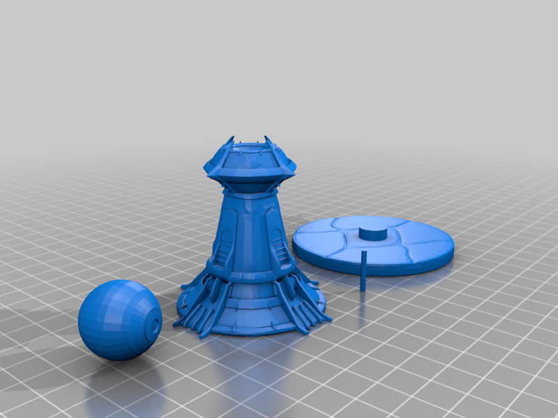Free 3D file Turret | Collectible・3D print design to download・Cults