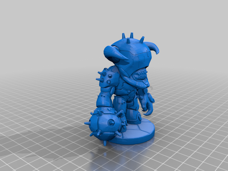 Free STL file Armored Baron | Collectible 🐉・3D printable model to ...