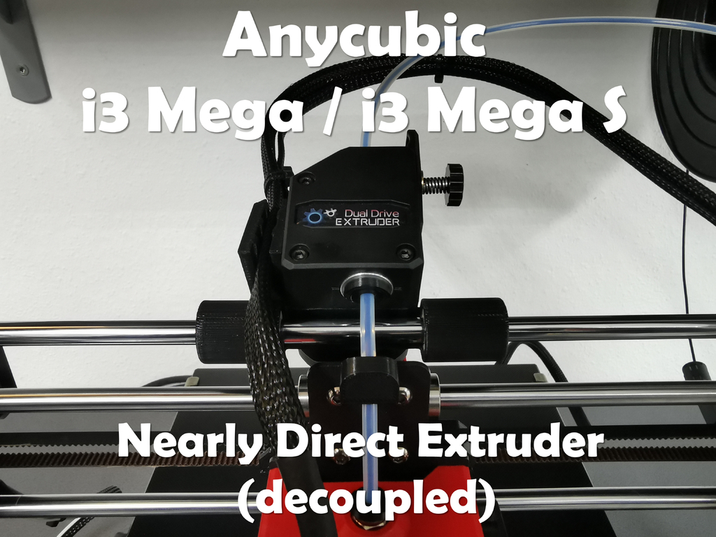 Free STL file Anycubic i3 Mega / i3 Mega S Direct Extruder v1.0・Model ...