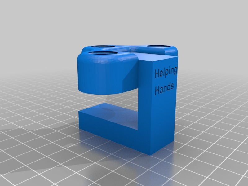 Free 3D file helping hands with clamp remix 🤲・Model to download and 3D ...