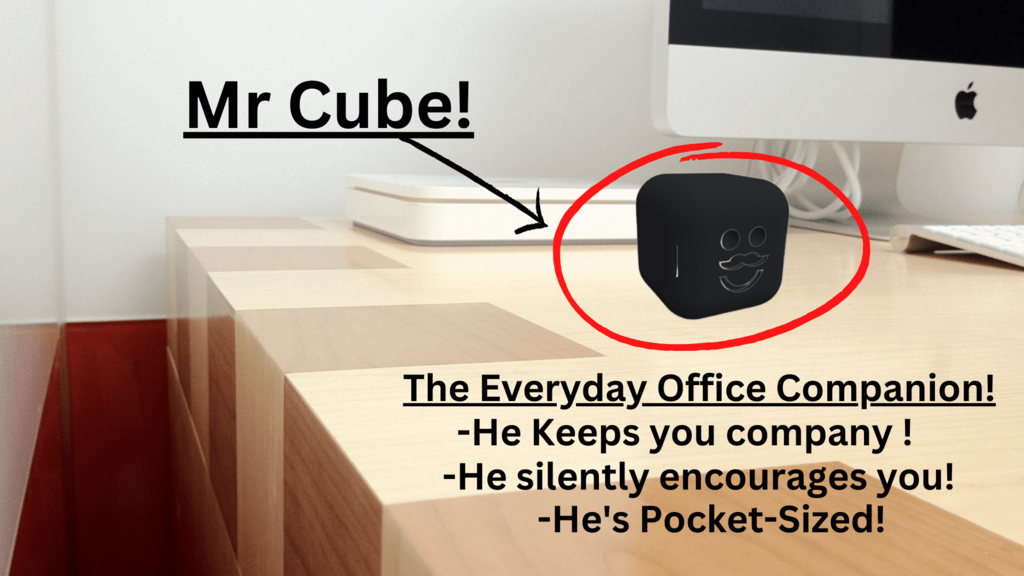 Free 3D file Mr Cube - Office Companion 🏢・3D print object to download・Cults