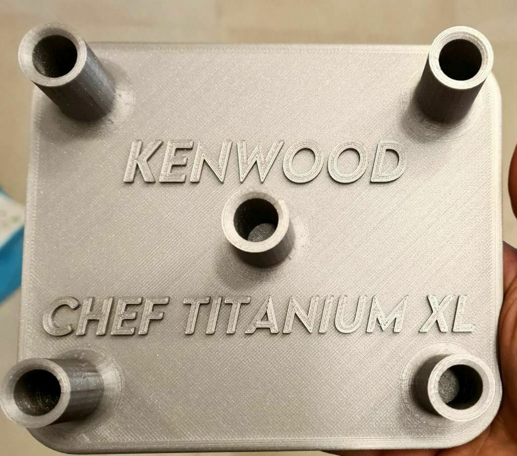 3D file Kenwood Hook Chef Titatium XL・3D printer model to download・Cults