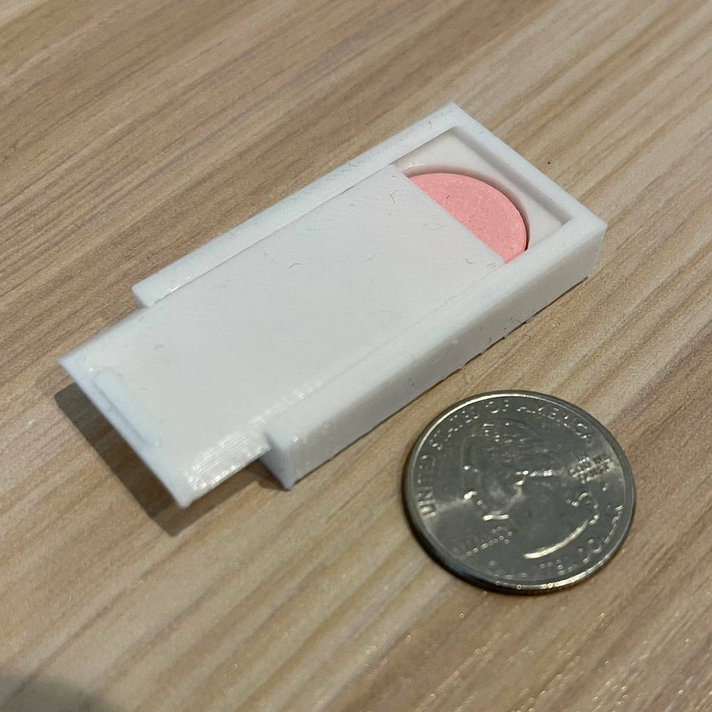 Free 3D file Tums Pocket Container・3D printable model to download・Cults