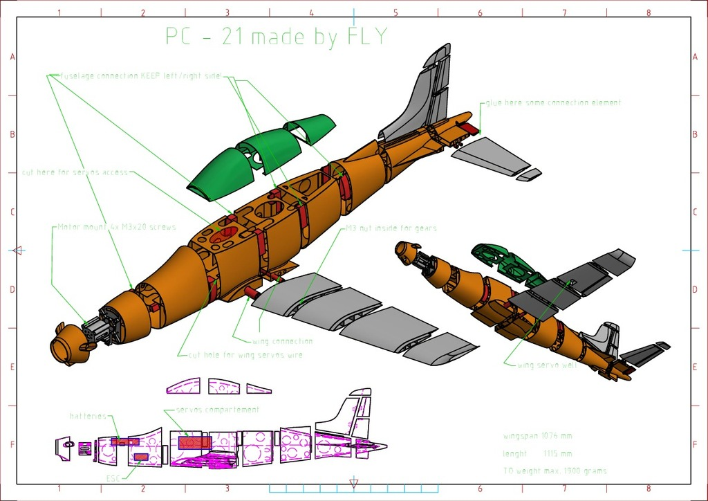 Free 3D file Pilatus PC21 ️・3D print design to download・Cults