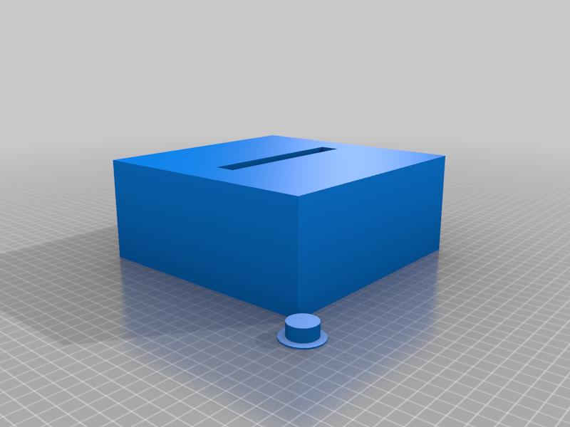 Free 3D file Piggy Bank With Cap 🏦・3D print design to download・Cults