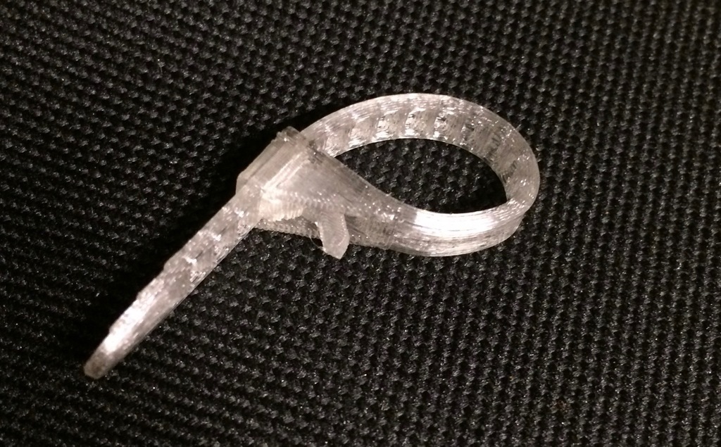 Free 3D file Cable Tie (flex)・3D printer design to download・Cults