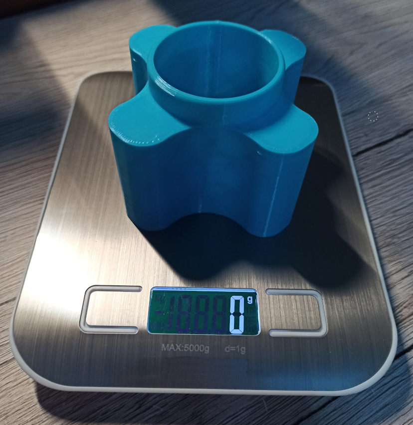 Free 3D file scale attachment for filament spool - Scale attachment for ...