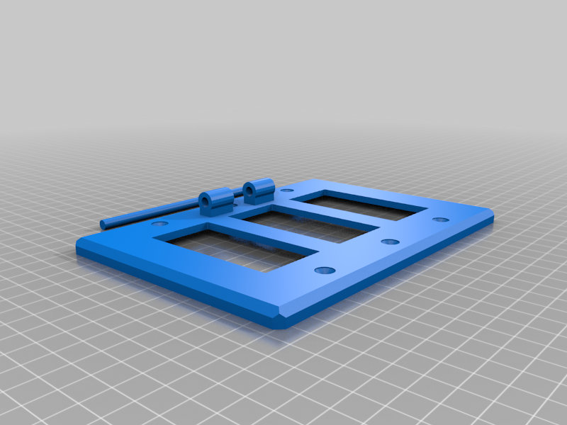 Free 3D file 3 light switch cover・3D printing template to download・Cults