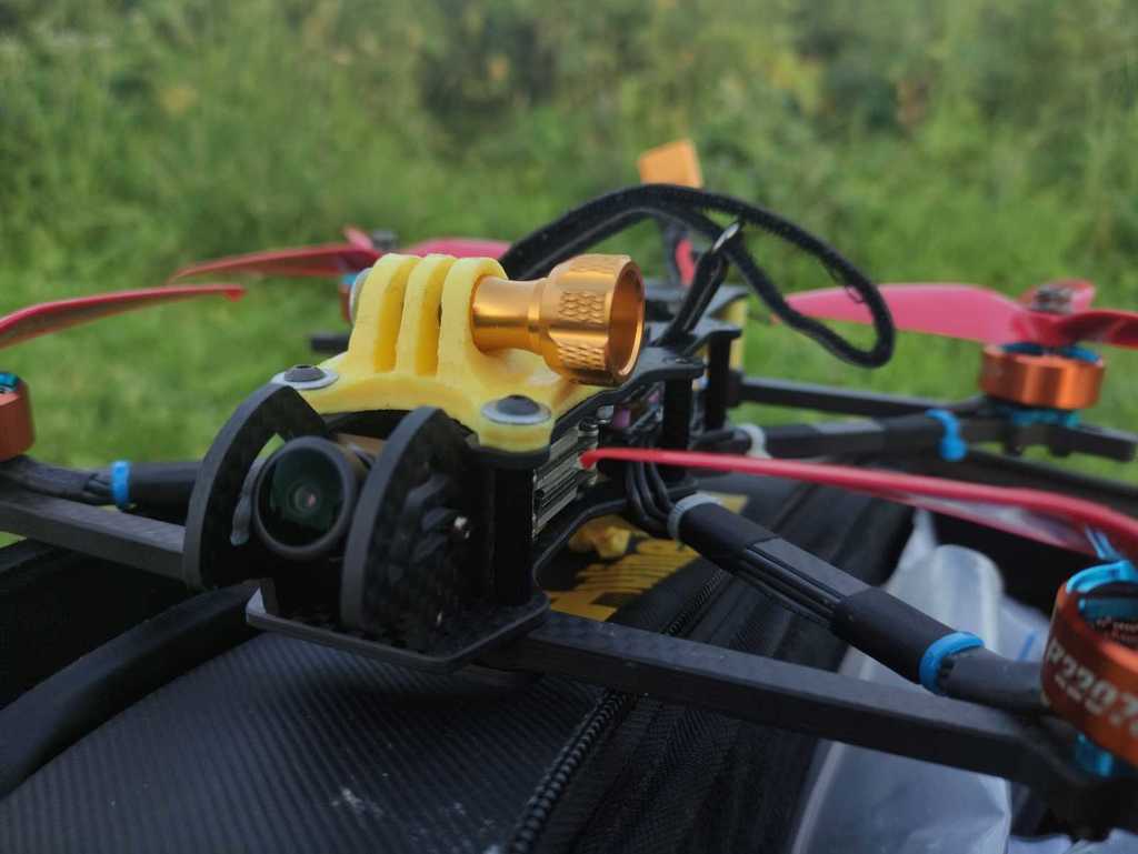 Free 3D file AOS 5.5 v1 GoPro asymmetric mount universal・3D printable ...