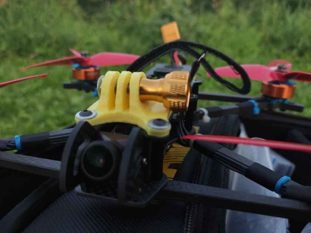 Free 3D file AOS 5.5 v1 GoPro asymmetric mount universal・3D printable ...