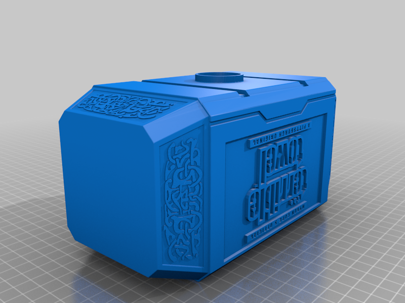 Free 3D file Steeler's Mjolnir 🏈・Design to download and 3D print・Cults