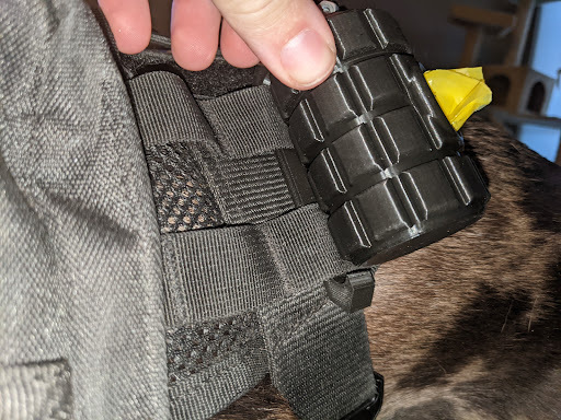 Free 3D file (w/ MOLLE hook)Dookie Bomb Dog Bag Holder・3D printable ...