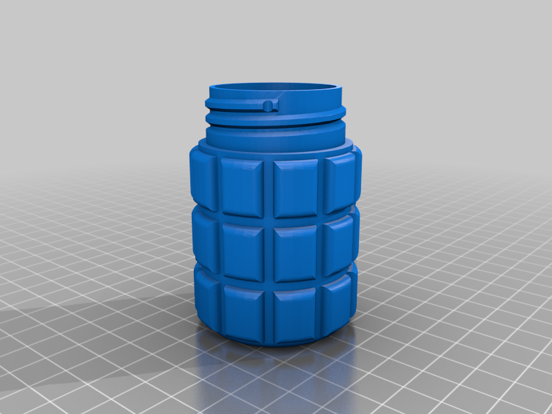 Free 3D file (w/ MOLLE hook)Dookie Bomb Dog Bag Holder・3D printable ...