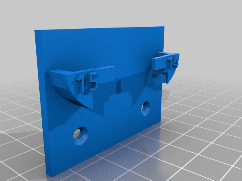 Free 3D file wrench holder wallmount 6-22mm・3D printing model to ...