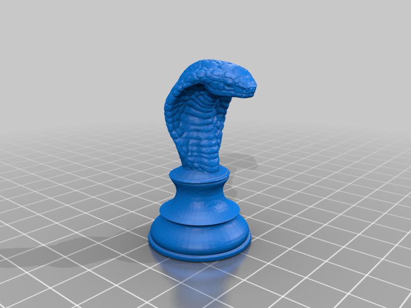 Free 3D file Chess snake ♟️・3D printing template to download・Cults