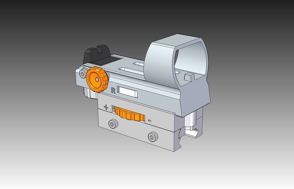Free STL file Quick Point Sight 🎯・Template to download and 3D print・Cults
