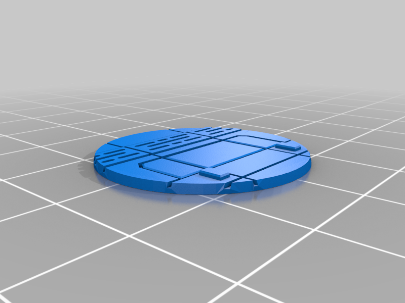 Free STL file Imperious Miniature Base 🧸・3D print design to download・Cults