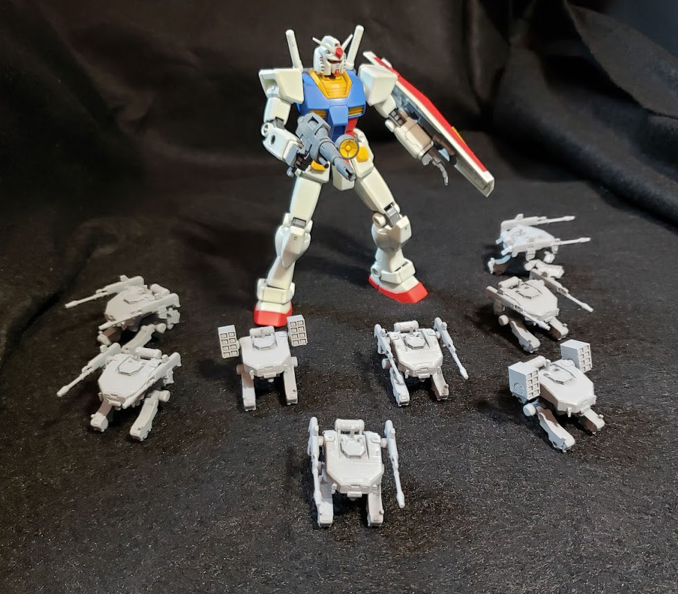 Free STL file Mobile Worker (Gundam IBO) 1/144・3D printable model to ...