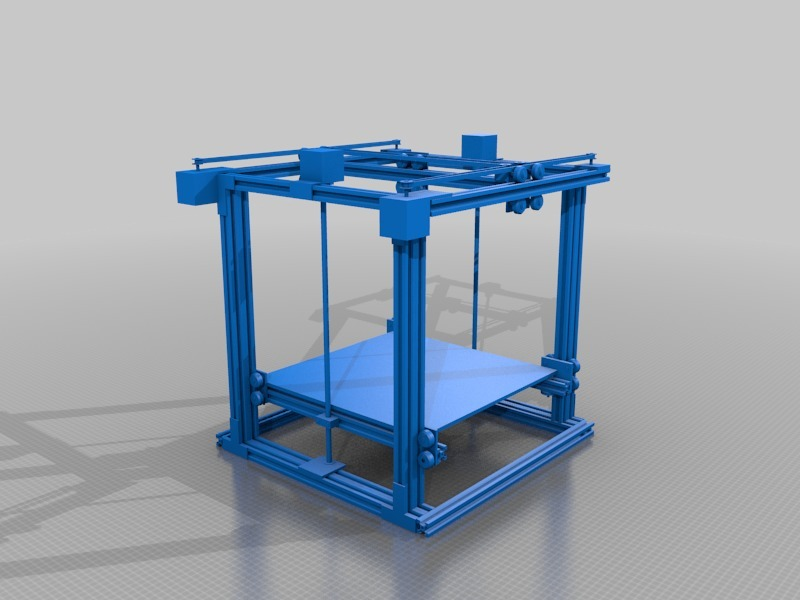 Free 3D file 3D Printer Frames (500x500mm) 🖨️・3D printing design to ...