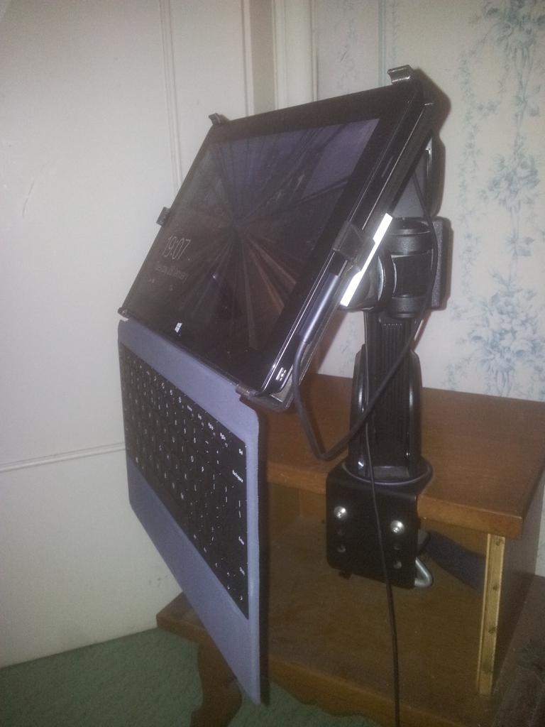 Free 3D file Surface Pro Mounting Bracket・3D printer model to download ...