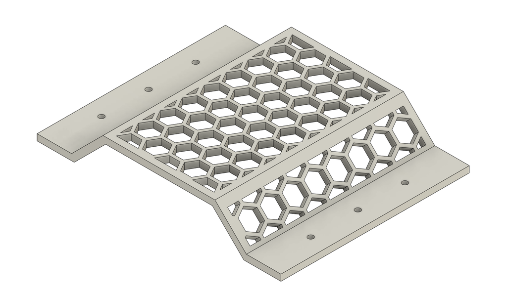 Free 3D file Honeycomb cable Bracket / organizer 🔌・3D print object to ...