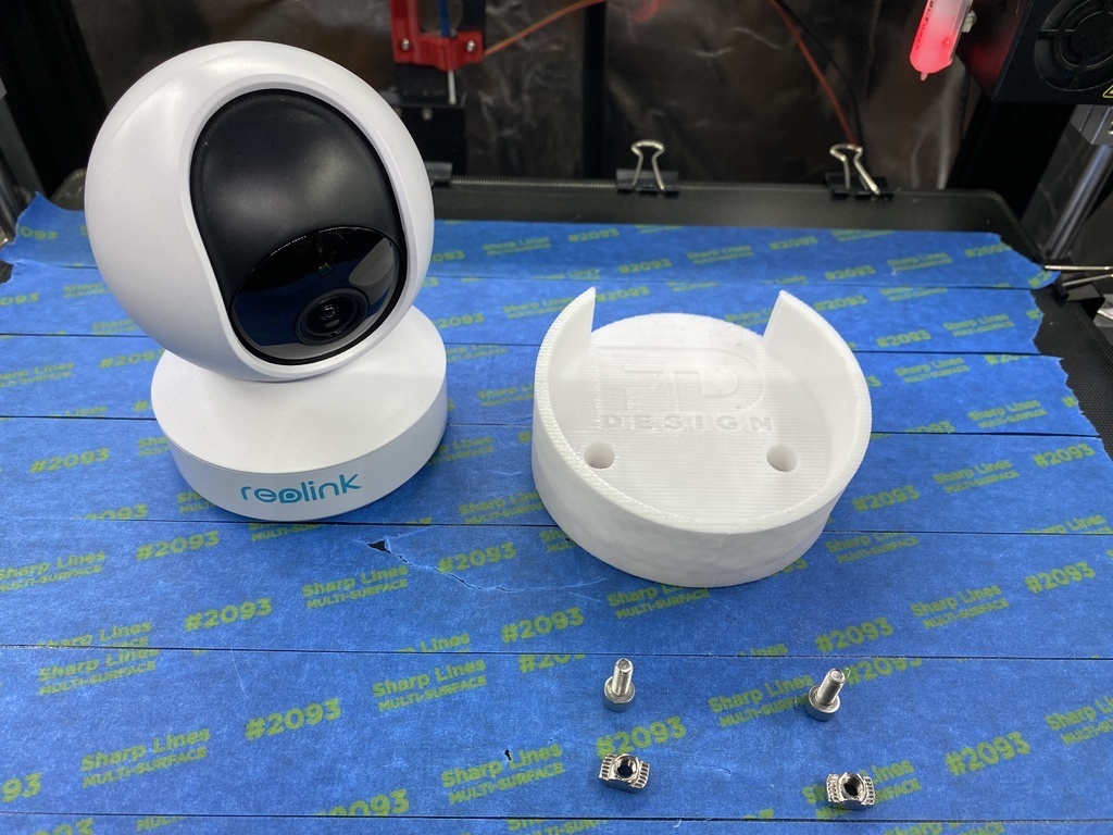 Free 3D file Reolink E1 Mount for Ender 5 Plus・3D printable design to ...