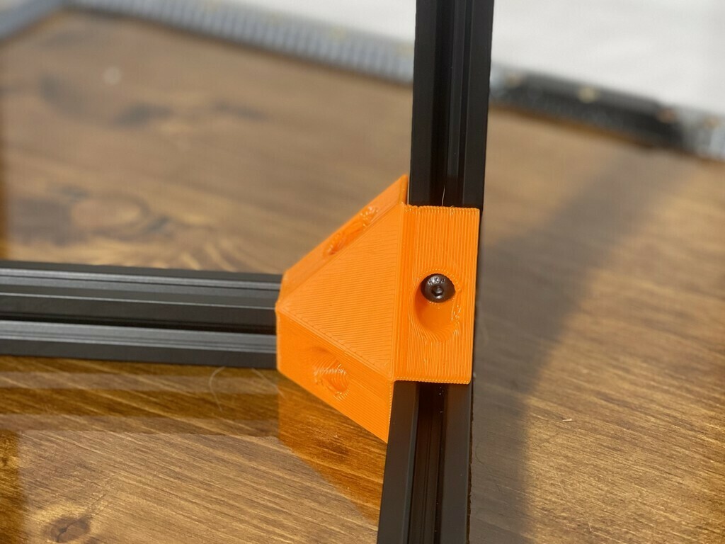 Free 3D file Corner Bracket for 2020 Square Corner・3D print design to ...