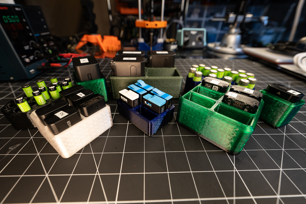 Free 3D file Rechargeable Battery Holder - NP-F970 🔋・3D printer design ...
