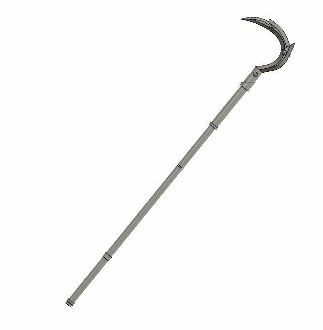 Free 3D file Shadowman's Shadow Scythe・Template to download and 3D ...