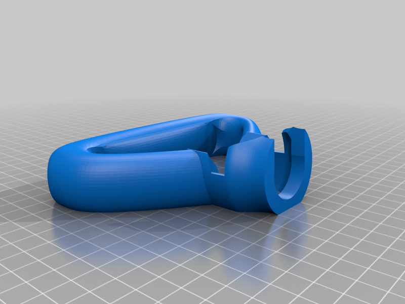 Free 3D file 2 Litre / Liter bottle handle / holder / grip so it's ...