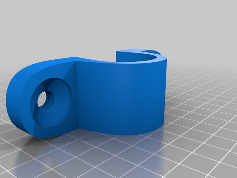 Free 3D file Water Line 1/2" Half Inch Copper Pipe Strap Bracket Mount ...