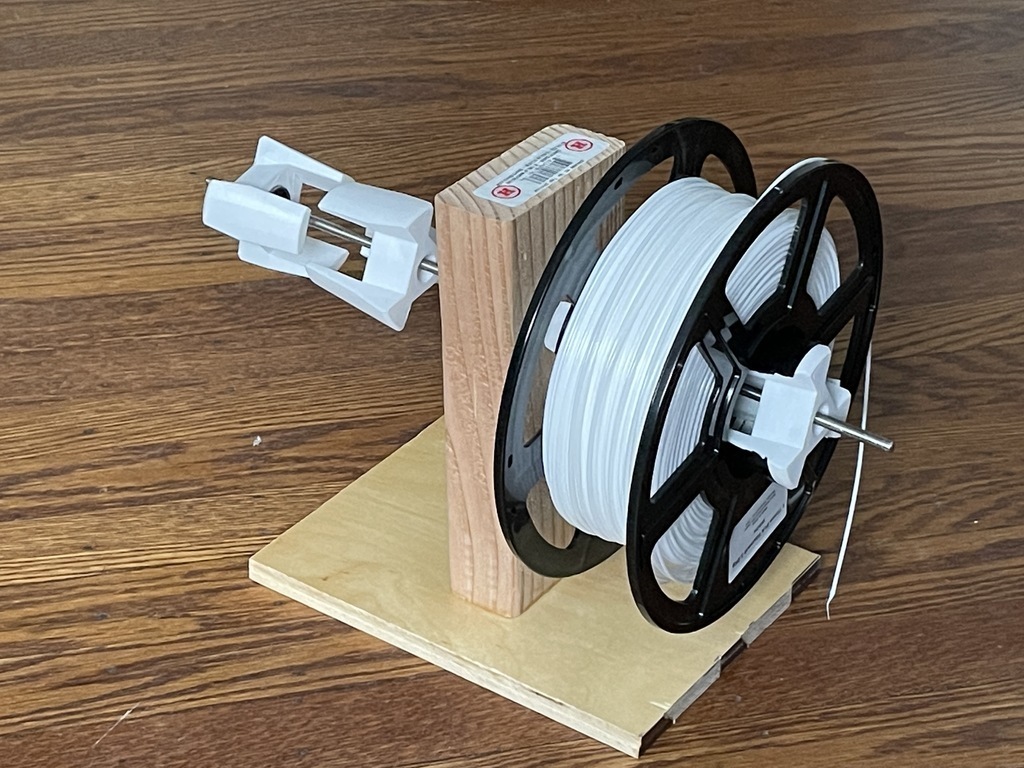 Free 3D file Filament Spool / Reel holder bearing adapter. Fits spools ...