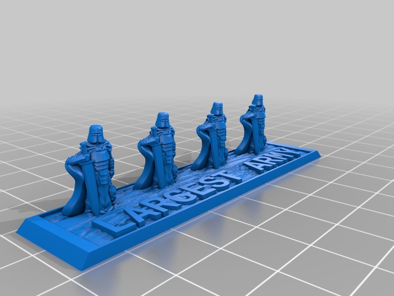 Free 3D file Largest Army token for Catan 🎲・3D printing design to ...