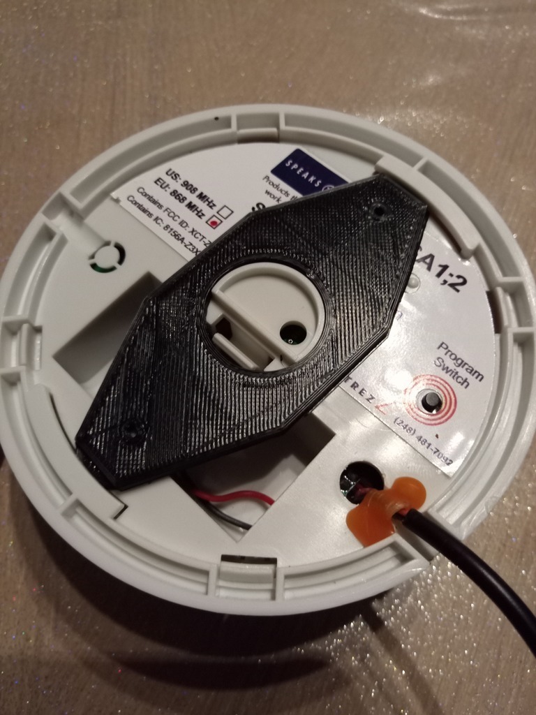 Free 3D file SUPPORT SIREN FORTREZZ SSA1/SSA2 ZWAVE ⚙️・3D printer design to download・Cults