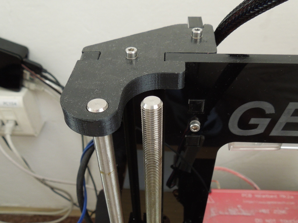 Archivo 3D gratuito Soporte superior del eje Z personalizado para ...