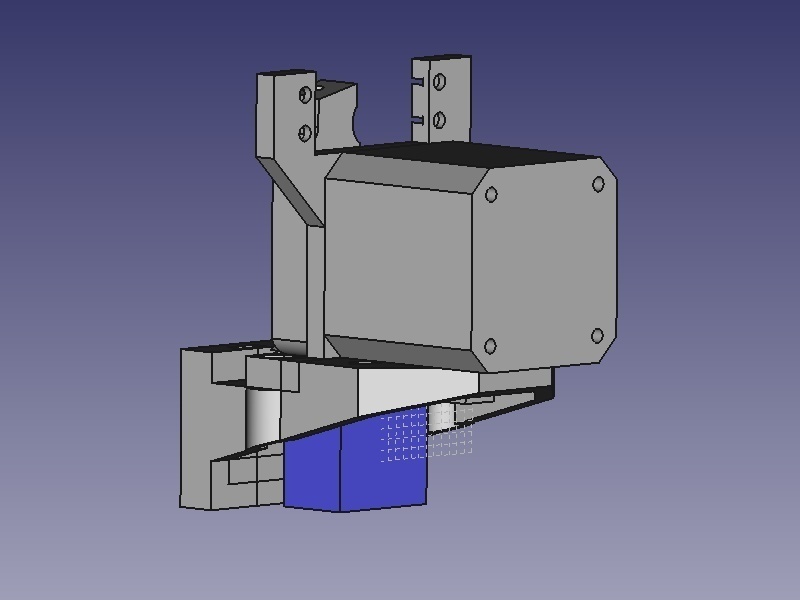 Free 3D file Direct drive dual extruder (single-nozzle and single-drive ...