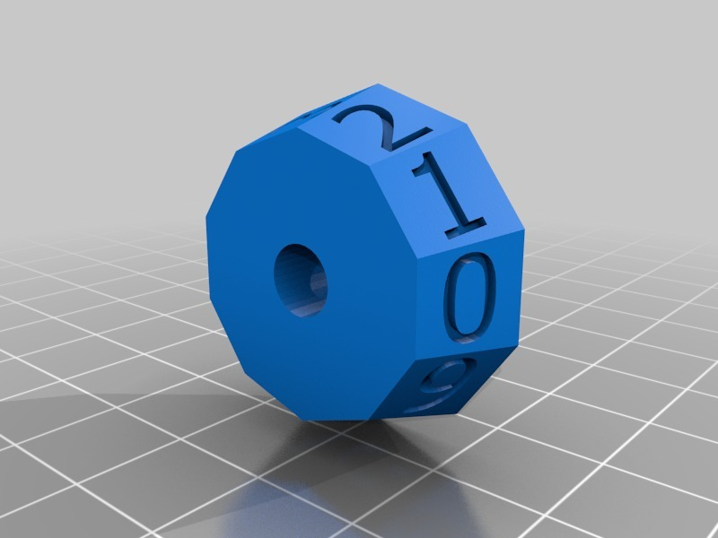 Free 3D file Spinning Life Counter with Numbers and Indicator・3D ...